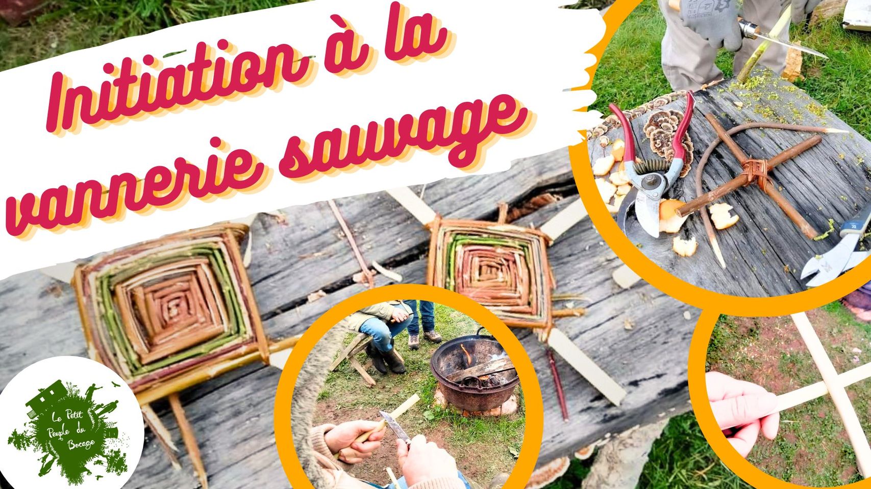 Initiation à la vannerie sauvage | Mois de l'ESS